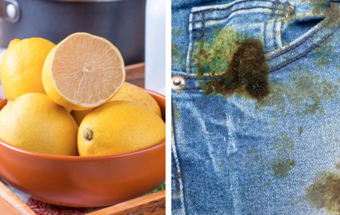 Cytryna to owoc o wielu talentach. Potrafi usunąć nawet najgorsze plamy ...