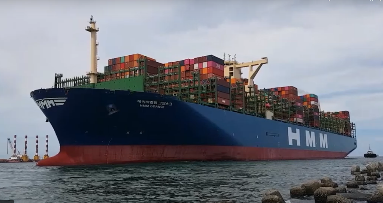 HMM Gdańsk czyli największy kontenerowiec na świecie przypłynie wkrótce ...